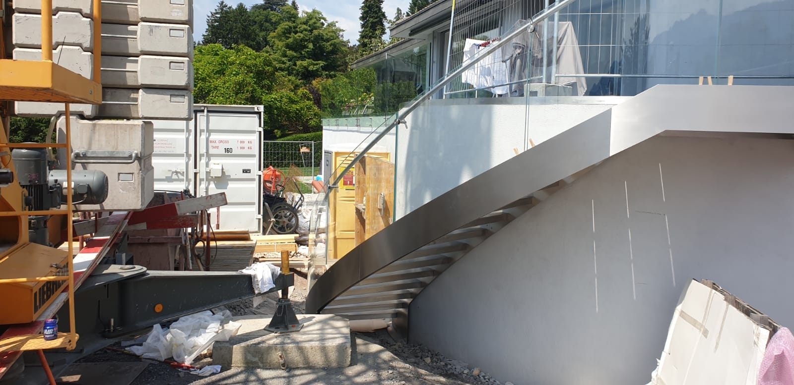 Curved Metal Staircases designed by the experts - Paradigm Stairs